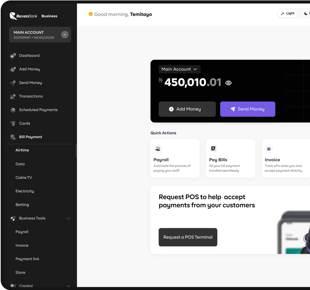 Raven || Ecosystem of Finance Tools for Africans